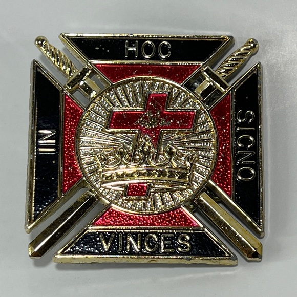 Accessories | Knights Templar Red Cross Masonic In Hoc Signo Vinces ...